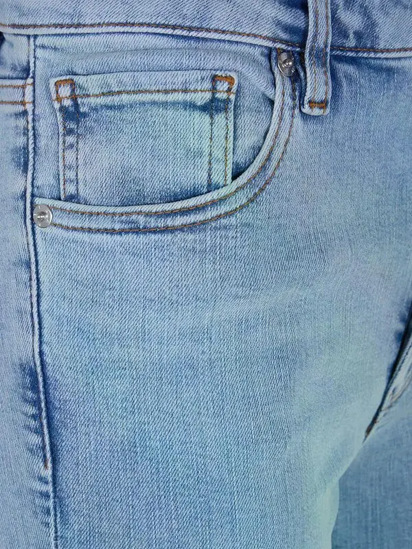 FRAME Belt-loop Pocket Cropped Jeans