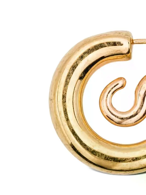 PANCONESI Small Serpent Hoop Earrings