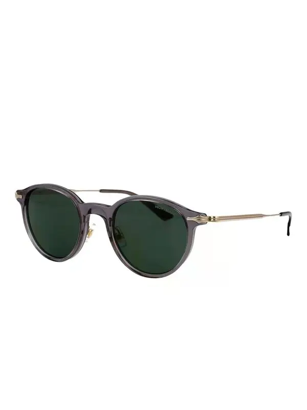 Montblanc Mb0362s Round-frame Sunglasses