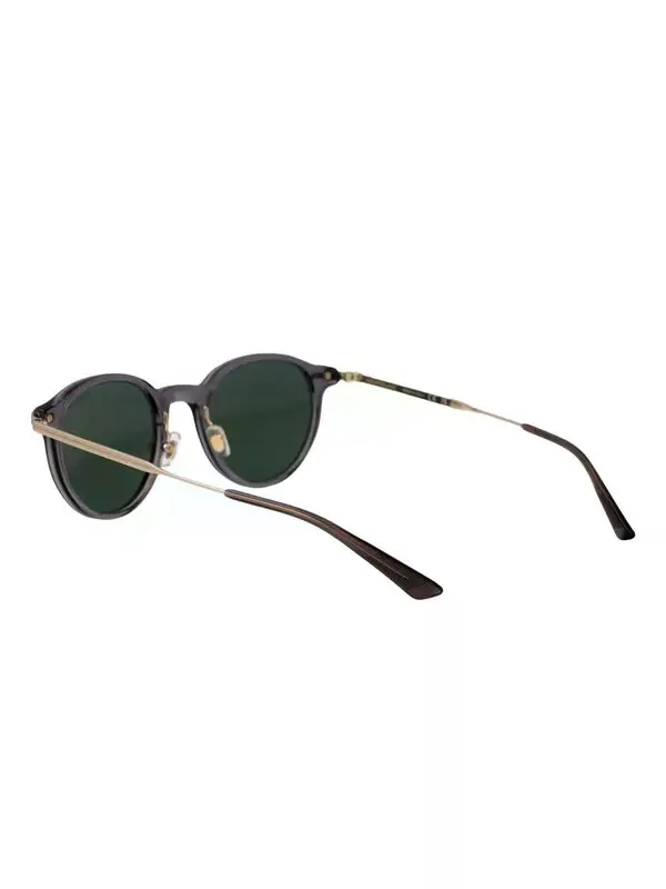 Montblanc Mb0362s Round-frame Sunglasses