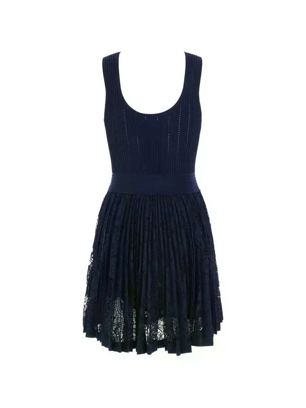 Simkhai Elis Ribbed Lace Dress