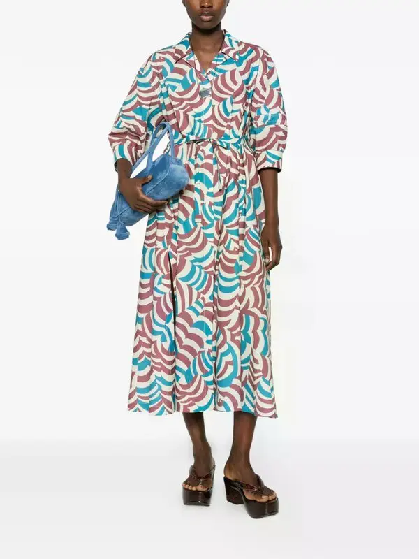 Marni Printed Midi Dress