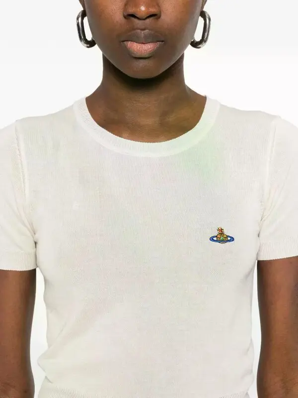 VIVIENNE WESTWOOD Bea Orb T-shirt - Neutrals