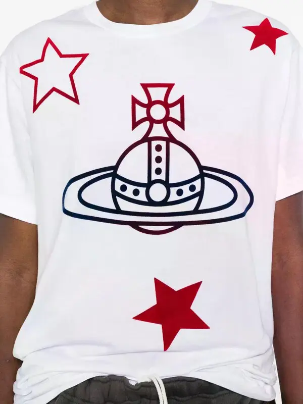 VIVIENNE WESTWOOD Orb And Stars Classic T-shirt