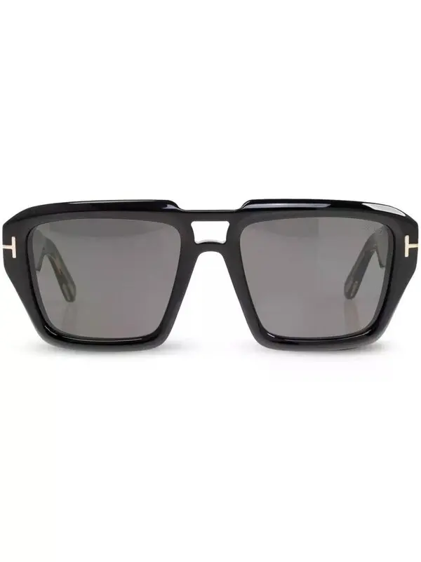 TOM FORD Pilot-frame Sunglasses - Black