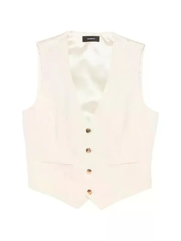 Wardrobe.NYC Buttoned Waistcoat