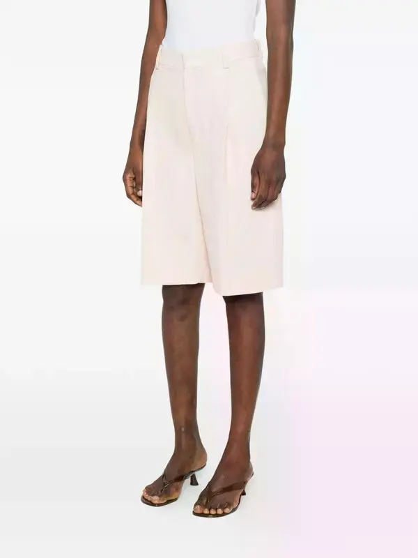 Wardrobe.NYC Tailored Pleated Shorts