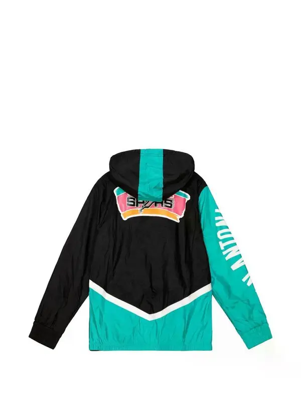 Mitchell & Ness Nba San Antonio Spurs Full-zip Windbreaker