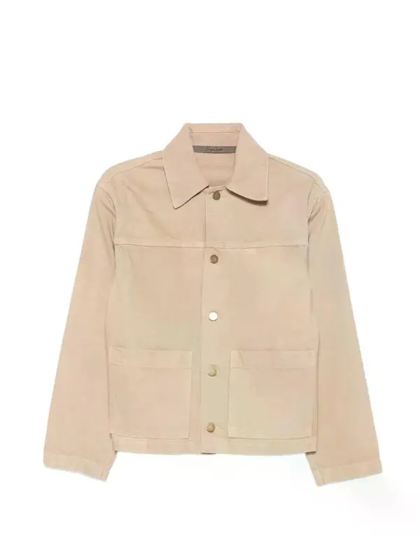 Enza Costa Buttoned Cotton Jacket