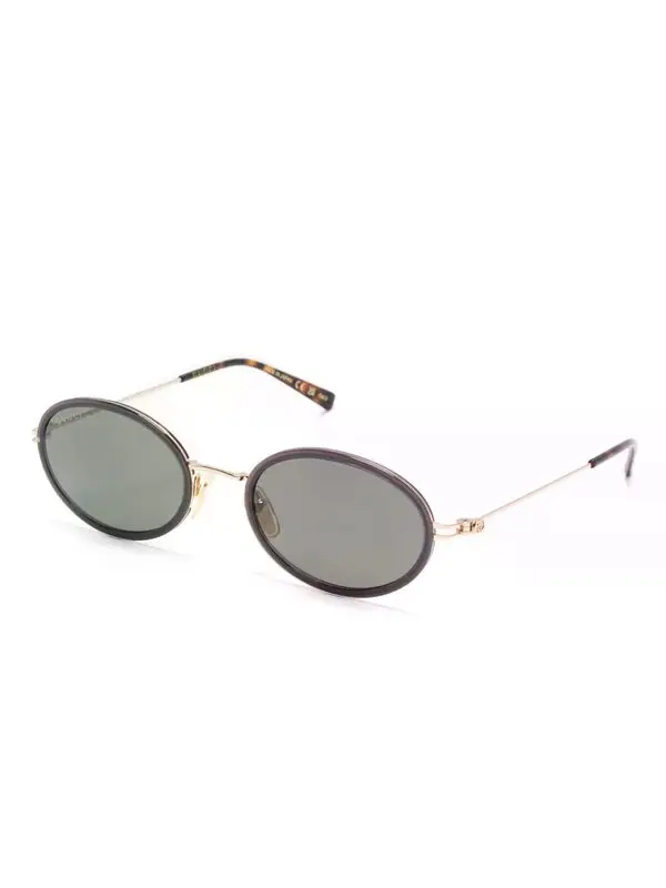 Gucci Oval-frame Sunglasses - Black