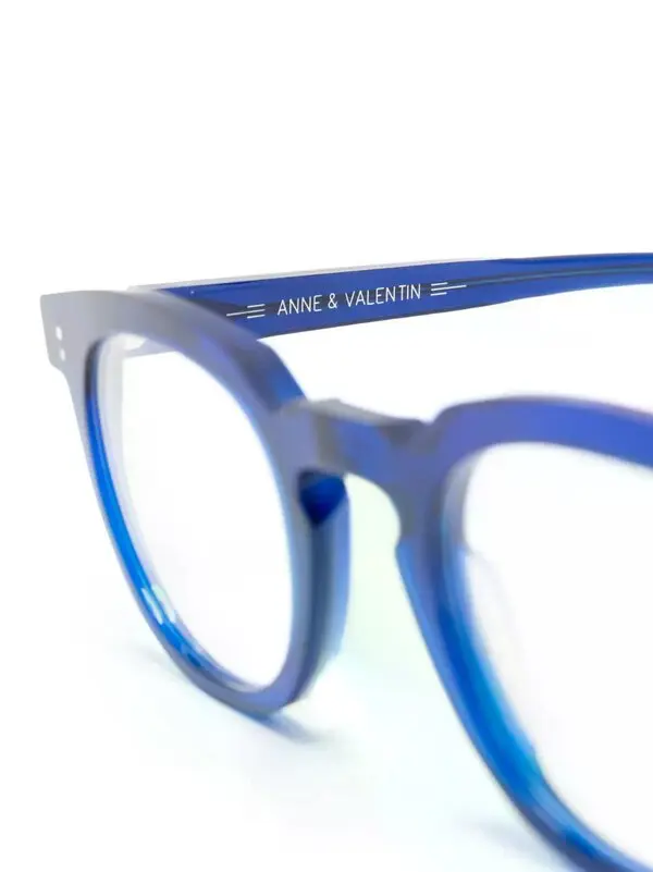 ANNE & VALENTIN Dryden Round-frame Glasses