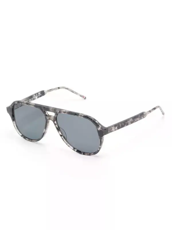 Thom Browne Pilot Frame Sunglasses - Grey
