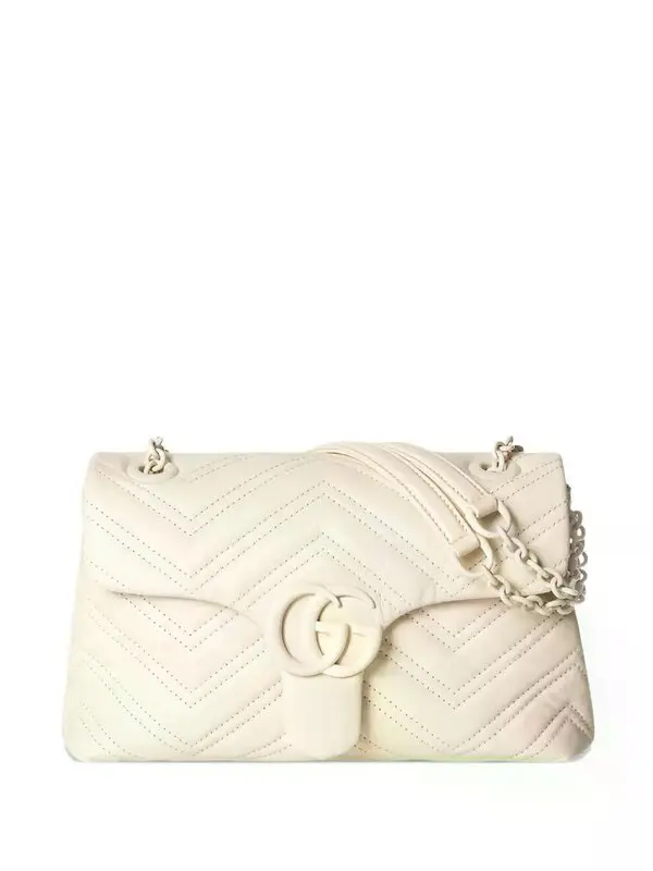 Gucci Small Logo-plaque Cross Body Bag - Neutrals