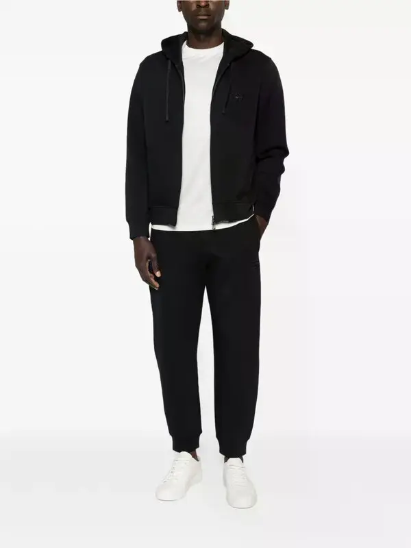Emporio Armani Zip-pocket Track Pants - Blue