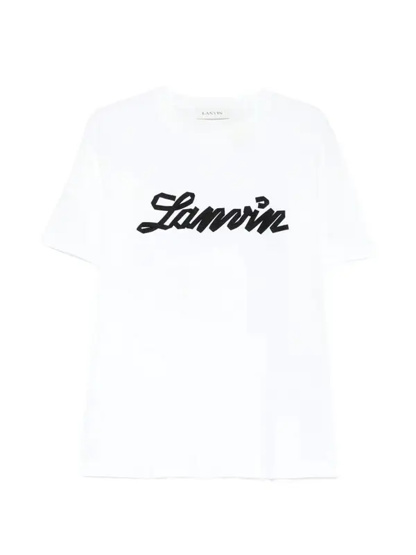 LANVIN Ribbon T-shirt - White