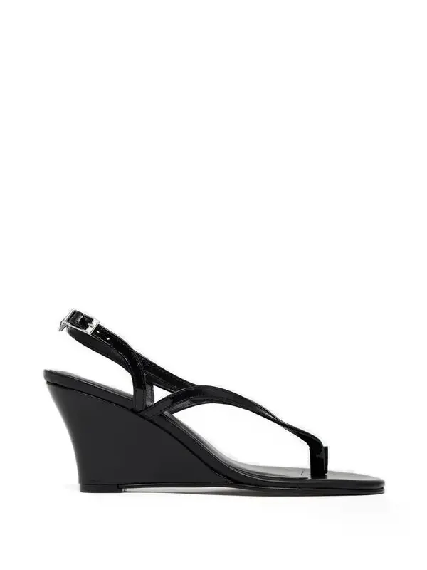 Gimaguas Wedge Sandals - Black