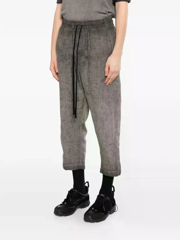 THOM KROM Trousers With Elasticated Waistband
