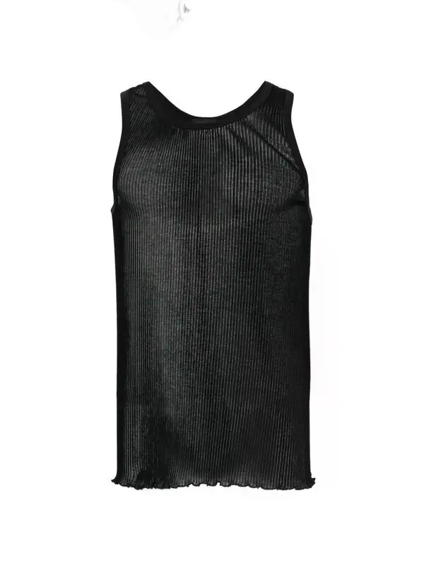 LANVIN Ribbed Tank Top