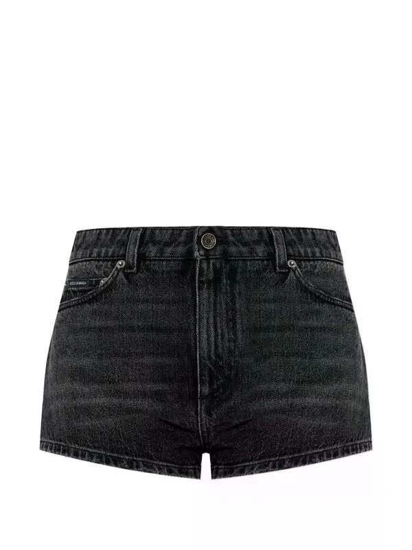 Dolce & Gabbana Logo Plaque Shorts