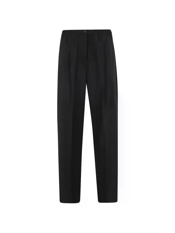 Seventy Pleated Trousers - Black