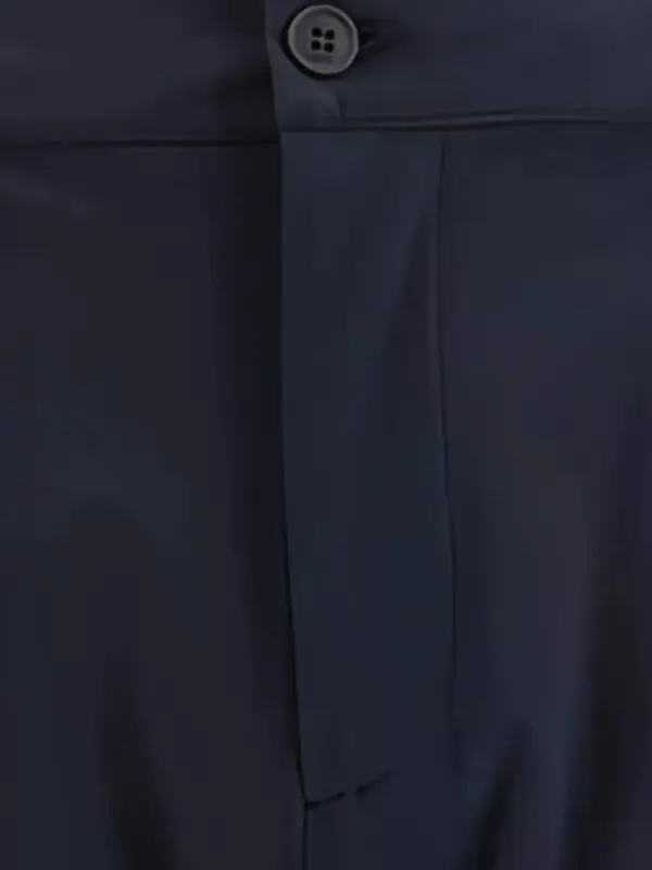 CRUNA Button Pleated Trousers - Blue