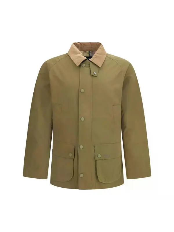 Barbour Ashby Button Pocket Jacket - Green