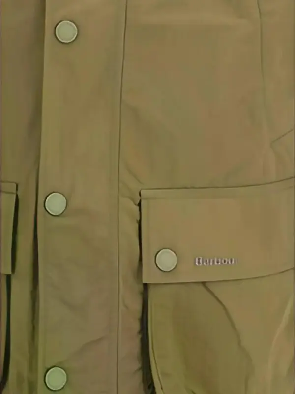 Barbour Ashby Button Pocket Jacket - Green
