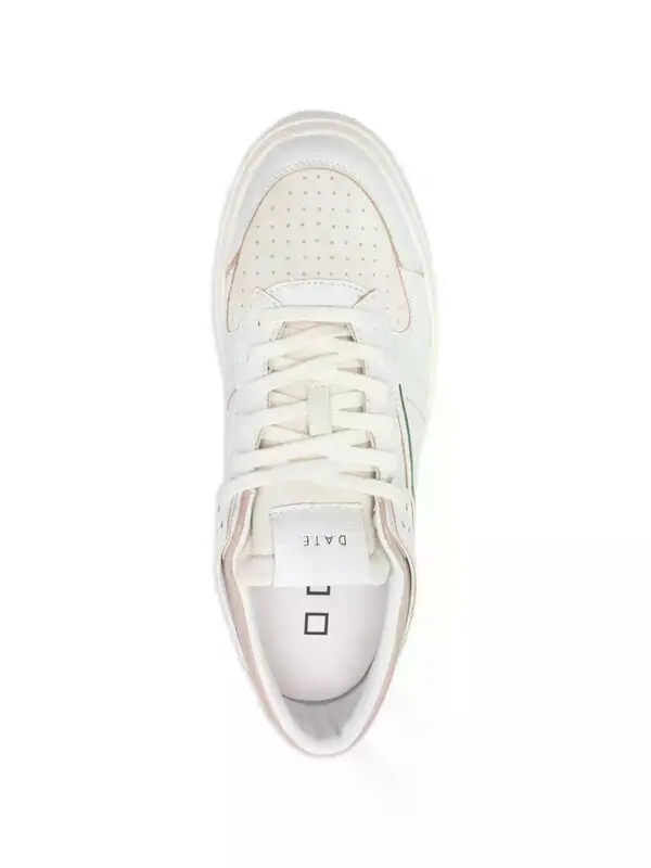 D.a.t.e. Torneo Colored Sneakers - White
