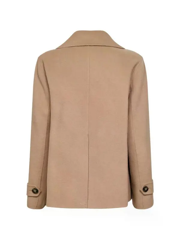 Max Mara Double-breasted Welt-pocket Coat