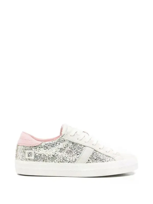 D.a.t.e. Hill Low Glitter Sneakers