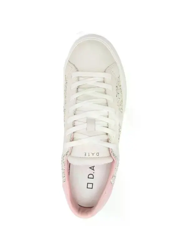 D.a.t.e. Hill Low Glitter Sneakers