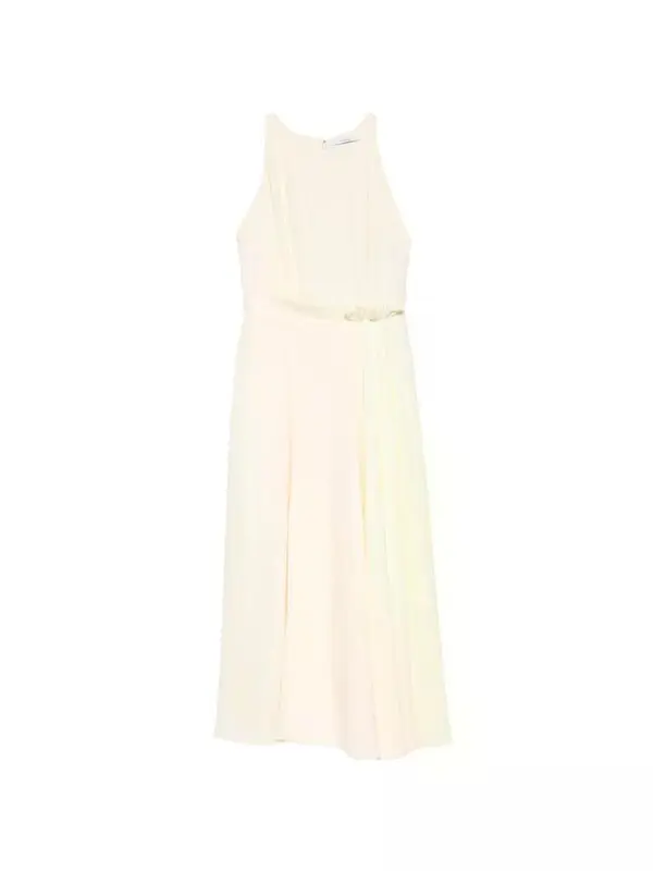 Givenchy Gathered Midi Dress - Neutrals