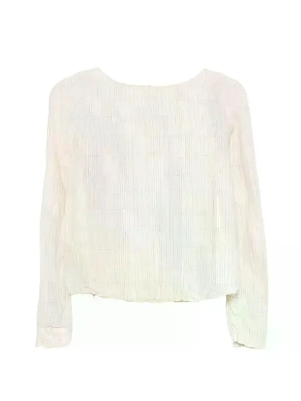 RICORRROBE Patterned Long-sleeve Blouse - Neutrals