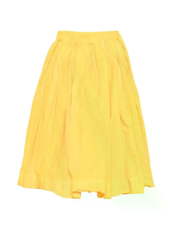 RICORRROBE A-line Midi Skirt - Yellow