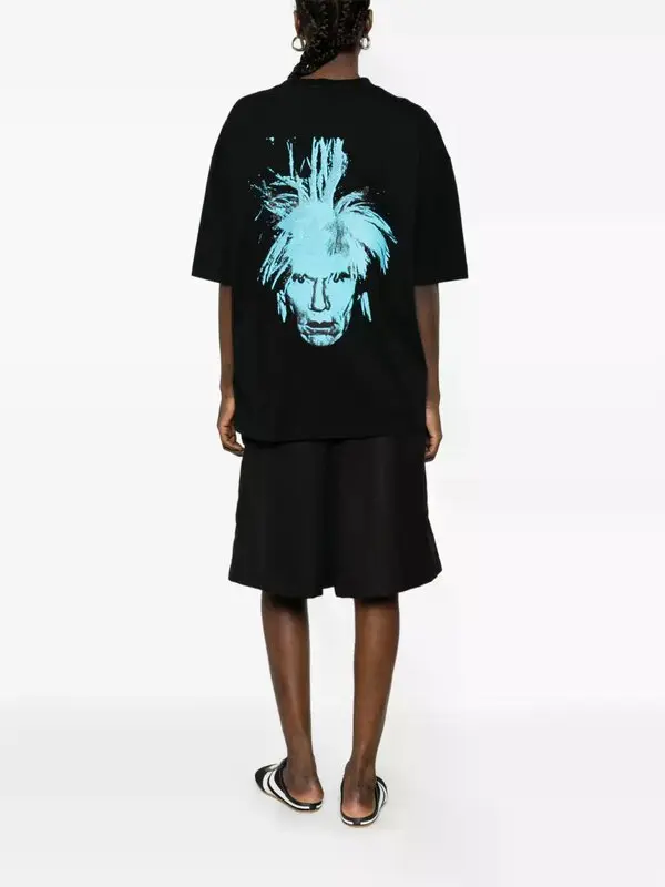 Études Studio X Andy Warhol Cotton T-shirt - Black