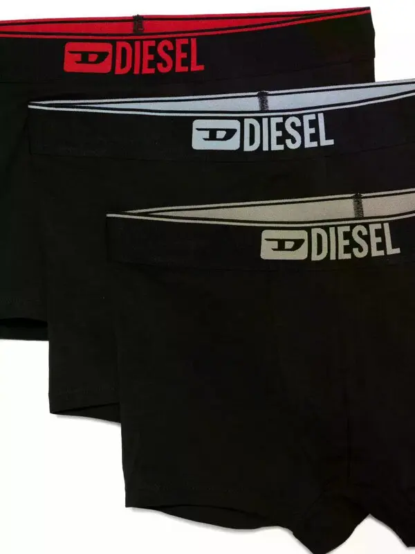DIESEL® Umbx-damien Logo Waistband Bosers - Black
