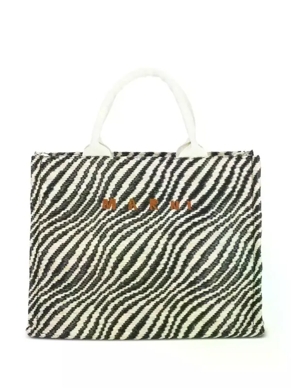 Marni Printed Top Handle Bag