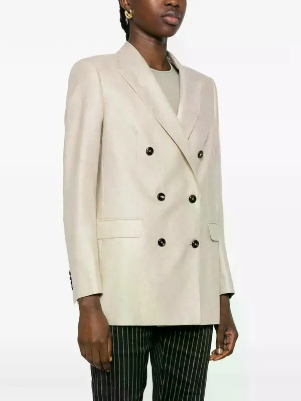 Tagliatore Double-breasted Blazer With Flap-pockets
