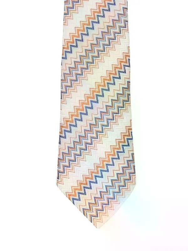 Missoni Zigzag-pattern Tie