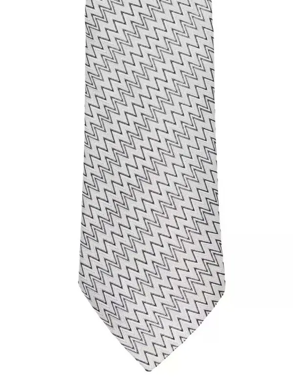 Missoni Zigzag-pattern Tie