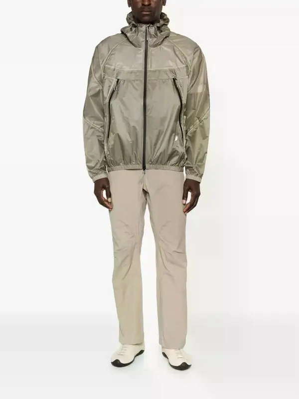 ROA Crimp Shaped Cotton Trousers - Neutrals