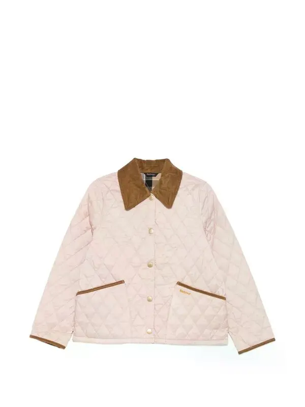 Barbour Liddesdale Quilted Pocket Jacket - Pink