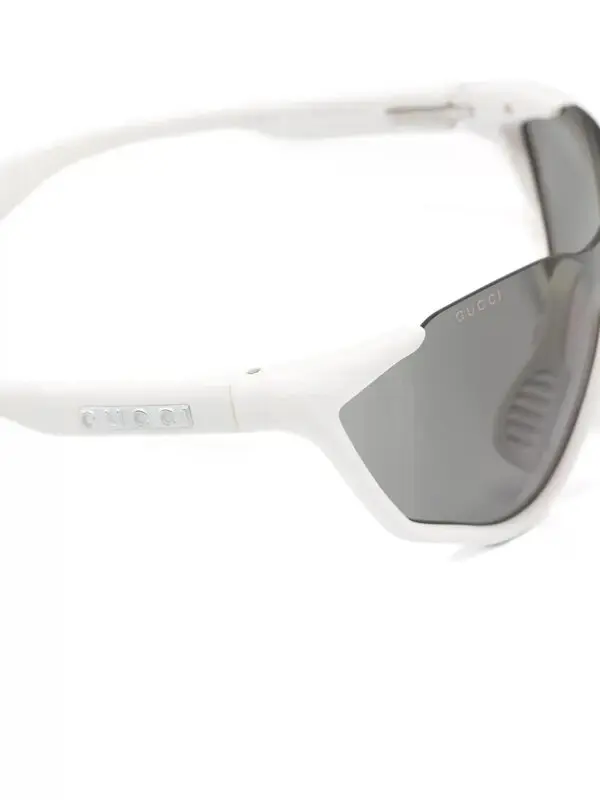 Gucci Shield-frame Sunglasses