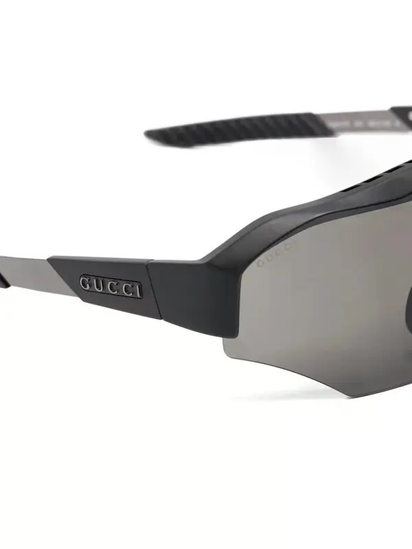 Gucci Shield-frame Sunglasses