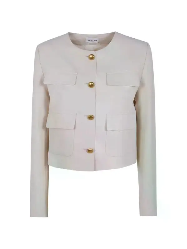 P.a.r.o.s.h Button-pocket Jacket - Neutrals