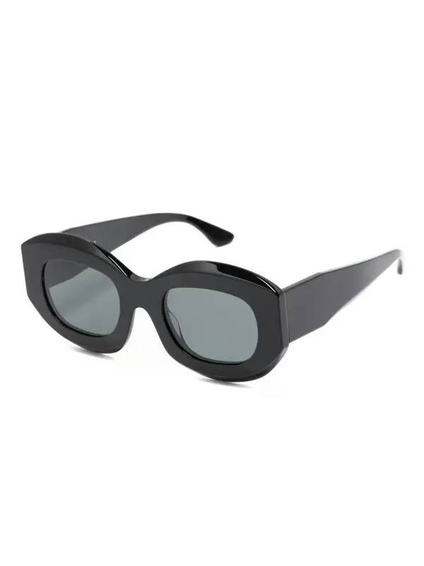 Thierry Lasry Trophy Oval-frame Sunglasses