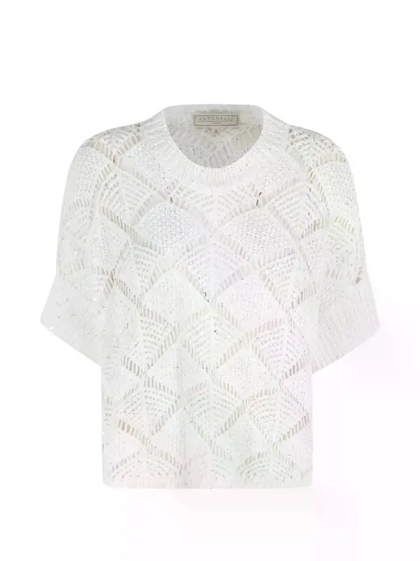 Antonelli Firenze Geometric Knitwear