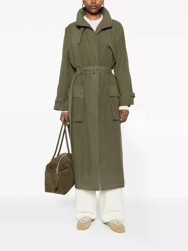 Aspesi Belted Flap-pocket Trench Coat