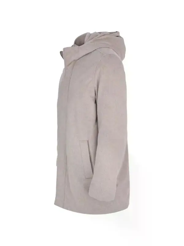 Agnona Caban Hooded Jacket