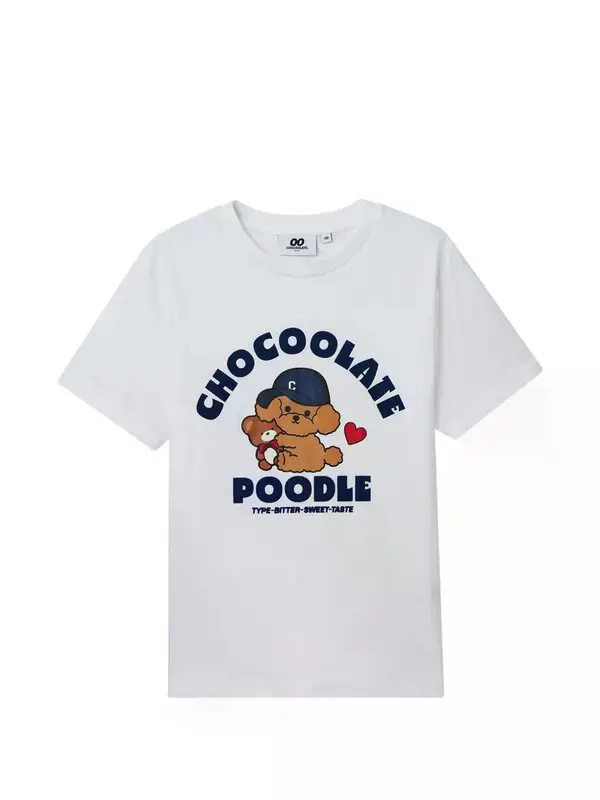 CHOCOOLATE Logo-print T-shirt - White